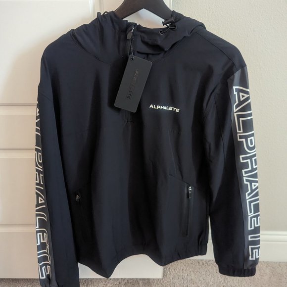 Alphalete | Jackets & Coats | Infinity Tech Jacket Black Matter | Poshmark